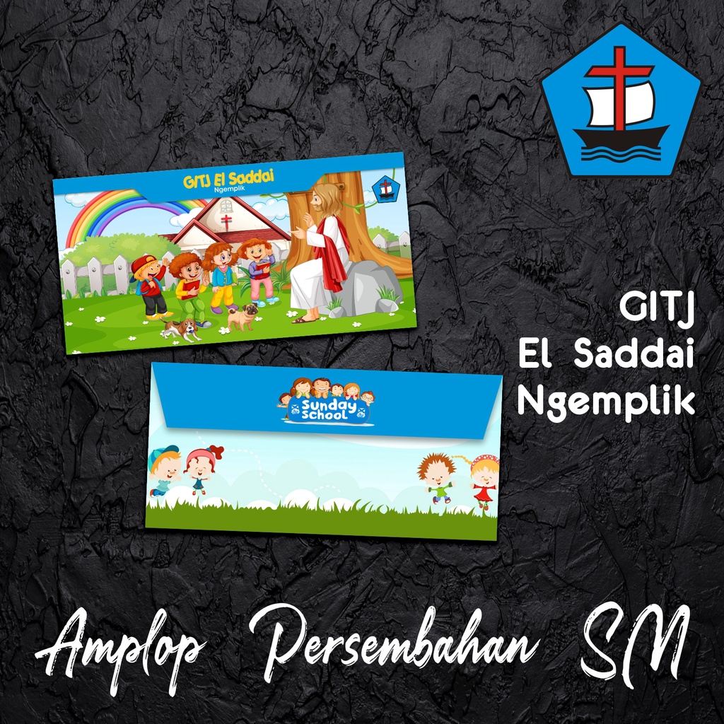 Jual Amplop Persembahan Sekolah Minggu dan Pra Remaja untuk GITJ El ...