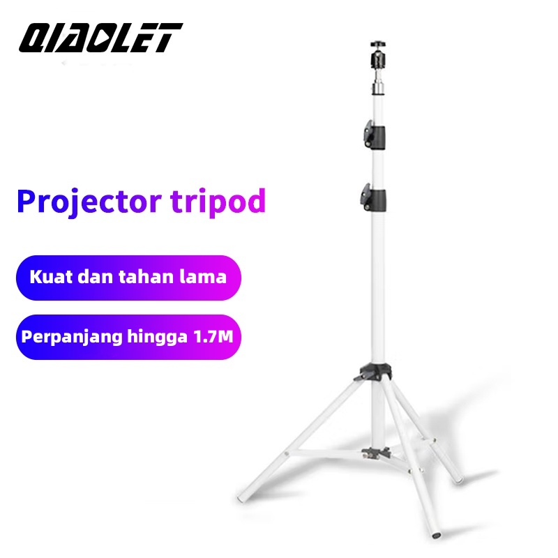 Jual QIAOLET Proyektor Tripod 1.7m Braket Lantai Rumah Tangga ...