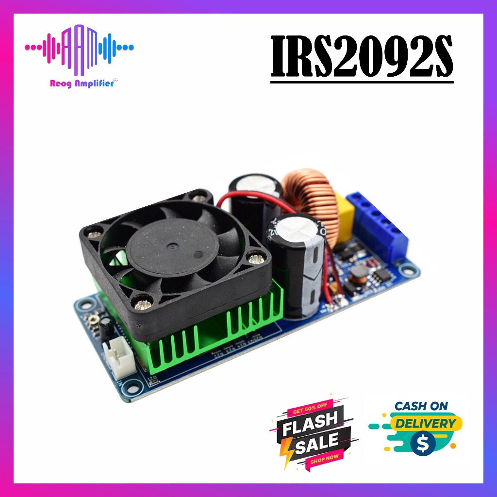 Jual IRS2092S Papan Amplifier Hifi Digital High Power 500W Class D Mono Super LM3886 500 W ...