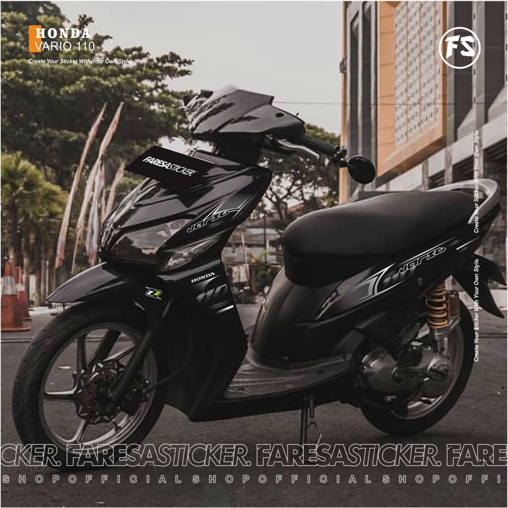 Jual F6 Striping HONDA VARIO 110CW | HONDA VARIO LAMA | VARIO OLD ...