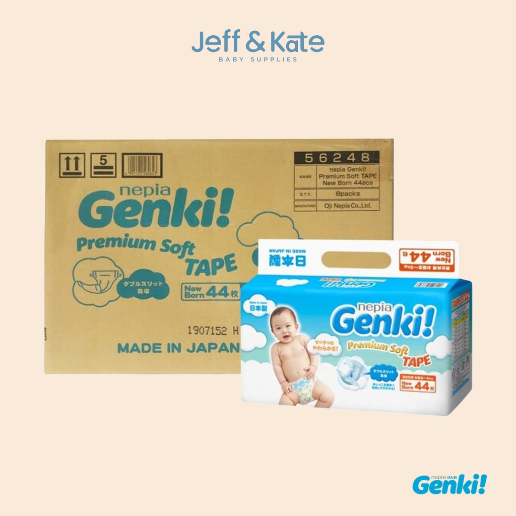 Jual Nepia Genki Tape NB Dus ( 8 pack) | Shopee Indonesia