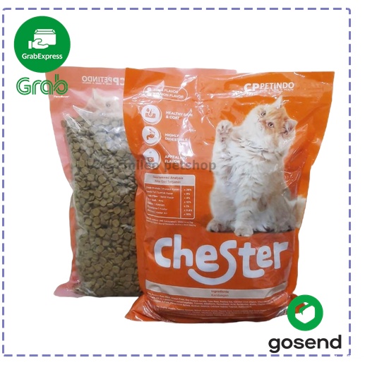 Jual Chester Cat Food Tuna All Stage 1KG | Shopee Indonesia