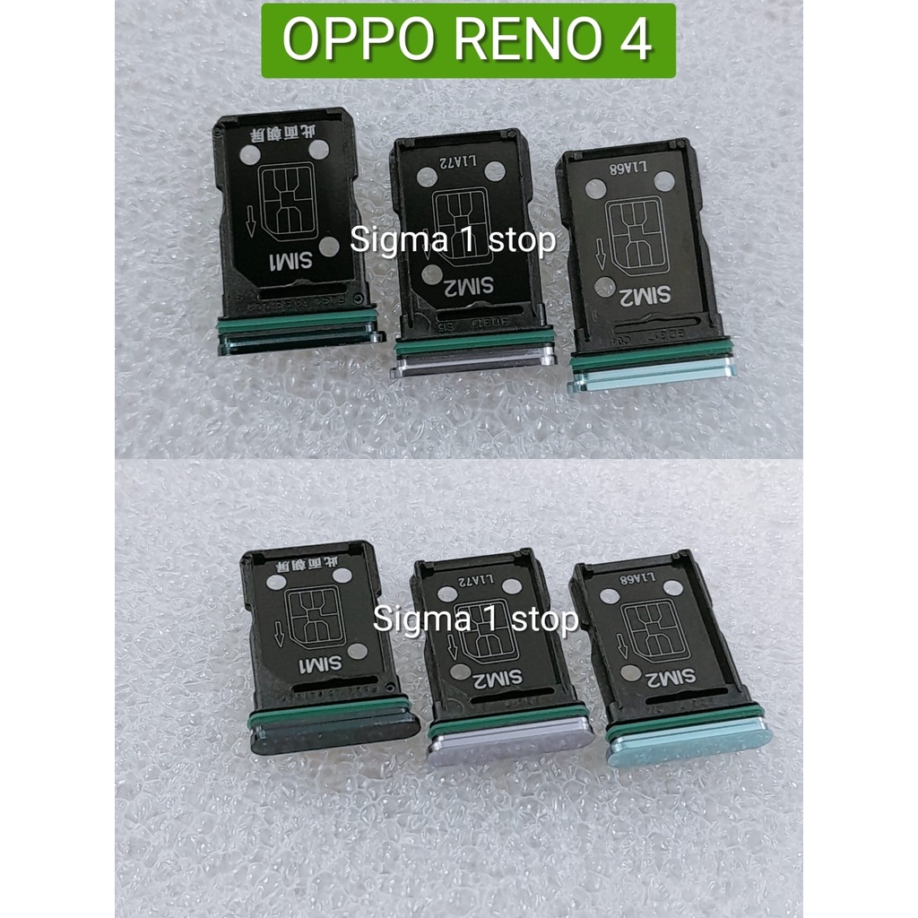 Jual OPPO RENO 4 5G SLOT SIM TRAY CARD HOLDER TEMPAT KARTU LOCK LACI ...