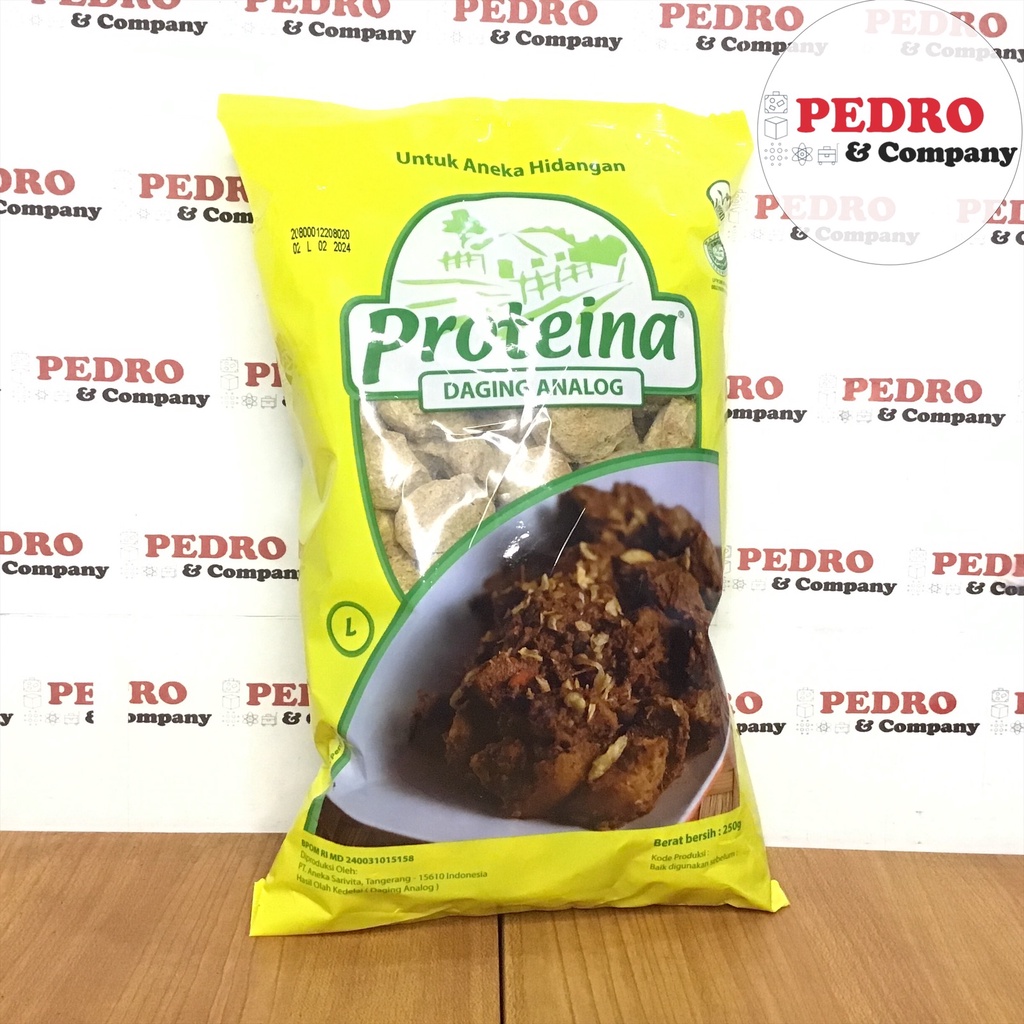 Jual Proteina Daging nabati BESAR 250 gram - vegetarian meat | Shopee ...