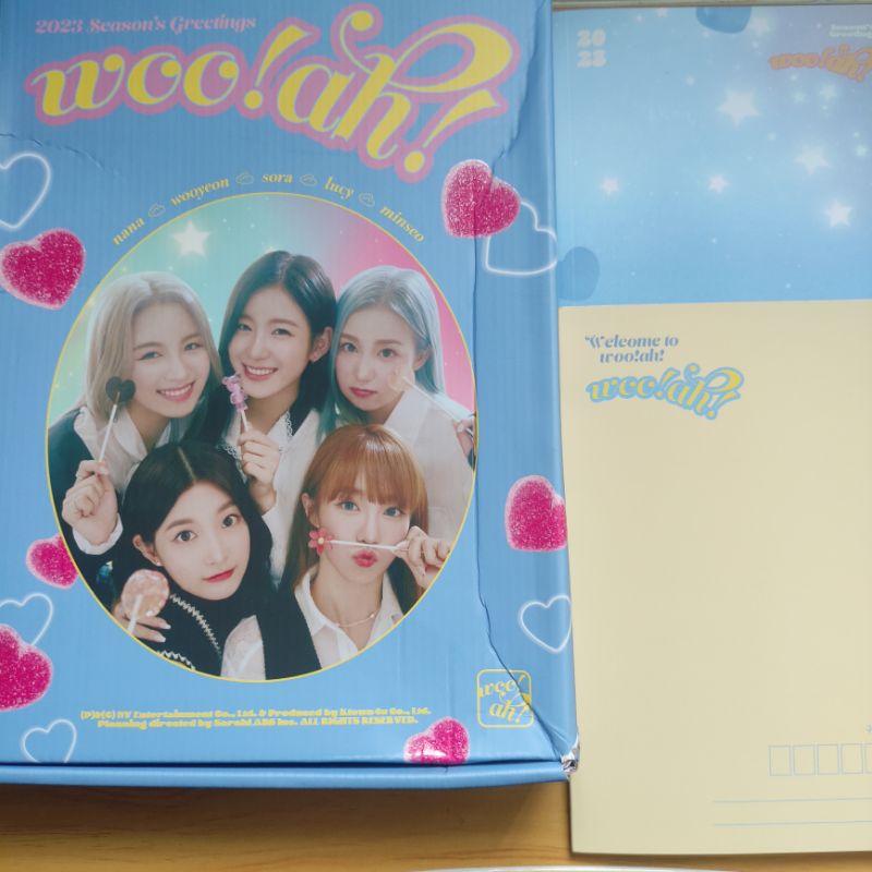 Jual WOO!AH! SEASONS GREETINGS 2023 SG23 ( WOOAH NANA WOOYEON SORA MINSEO LUCY QUEENDOM PUZZLE ...