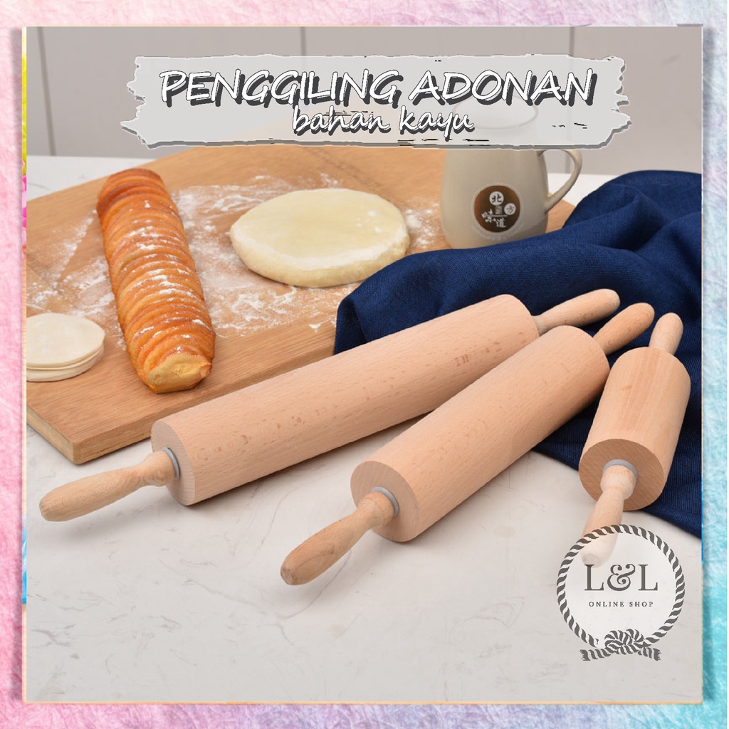 Jual Rolling Pin Penggiling Adonan Kue Kayu Mahoni Penggilas Adonan ... Jual Rolling Pin Penggiling Adonan Kue Kayu Mahoni Penggilas Adonan ...