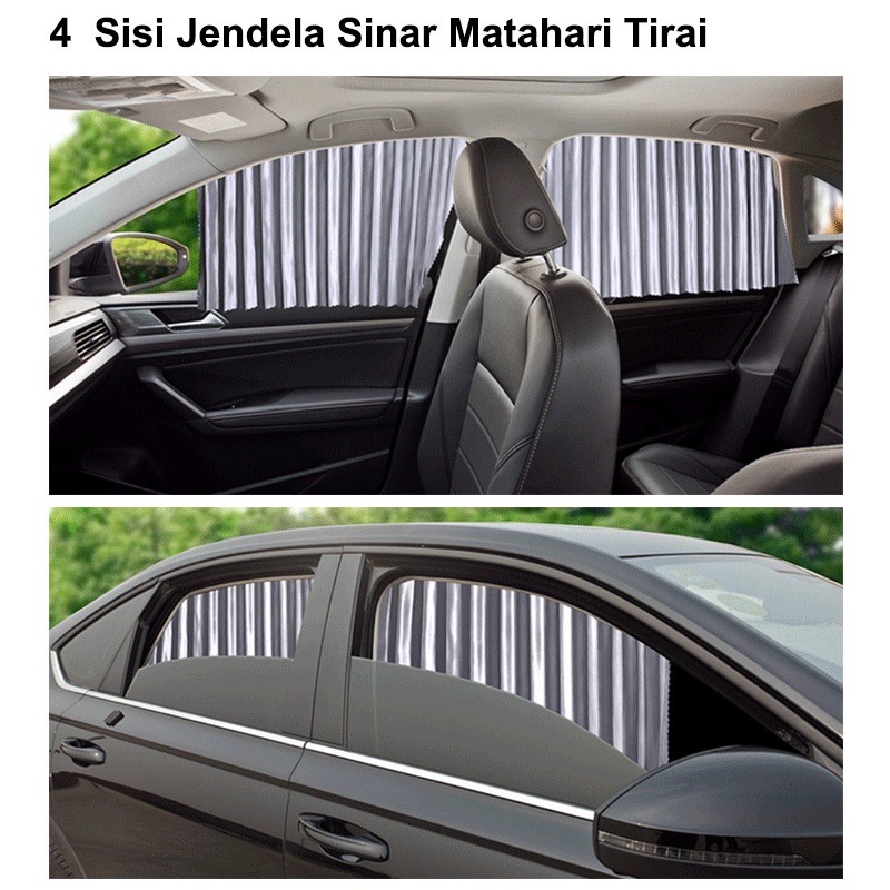 Jual Sunshade Tirai Mobil Magnet Premium 4Sisi Jendela Sinar Matahari ...