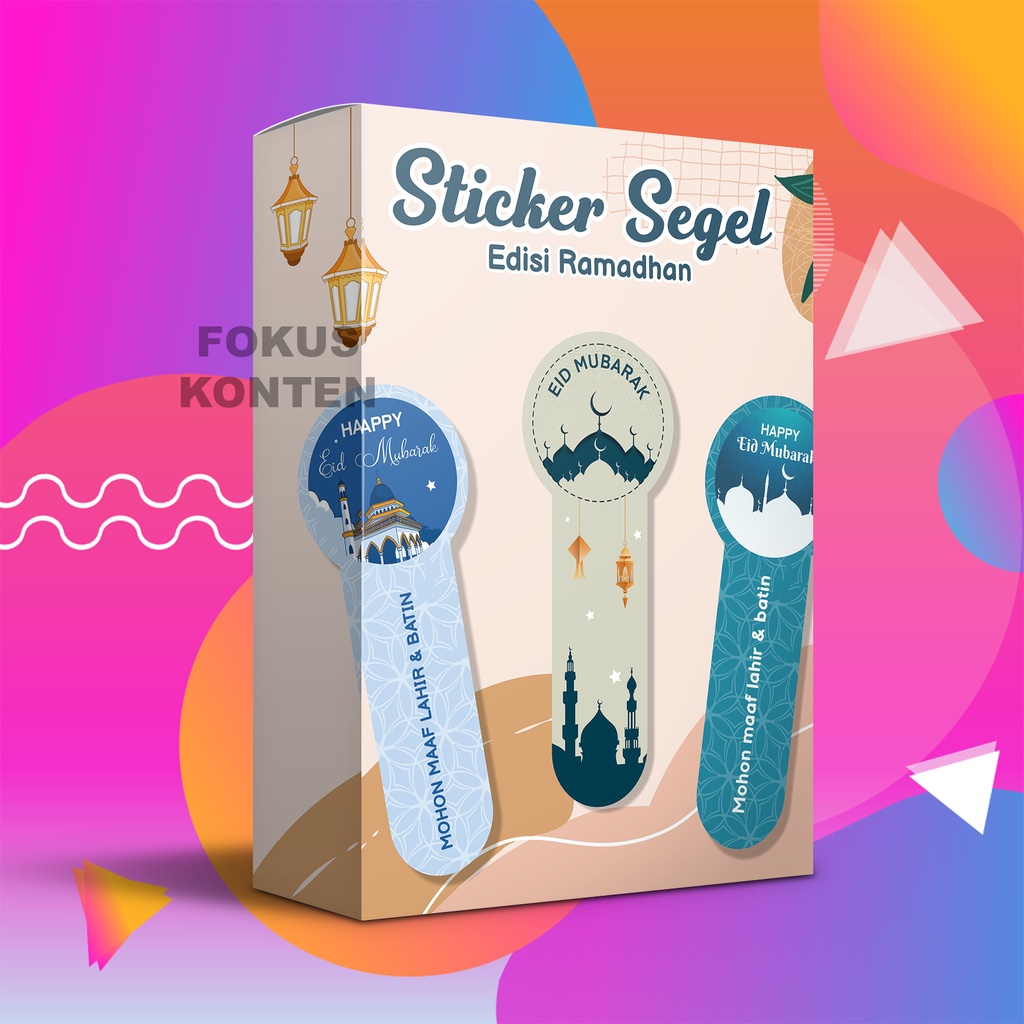 Jual 20 Desain Stiker Segel Ramadhan CDR v24 | Shopee Indonesia