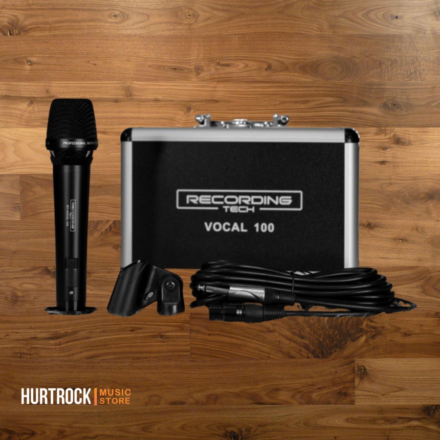 Jual Recording Tech RT Vocal100 Professional Dynamic Mic - Mic RT Vocal ...