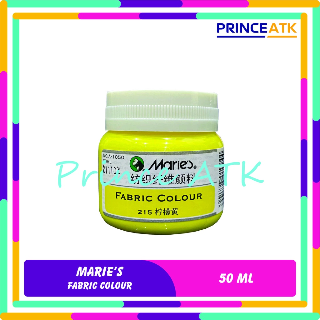 Jual MARIES FABRIC COLOUR / CAT KAIN / CAT TEXTILE MARIES A-1050 50 ML ...