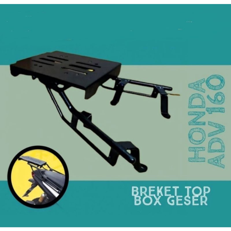 Jual BRACKET TOP BOX HONDA ADV 160 model geser / bracket box ADV 160 ...