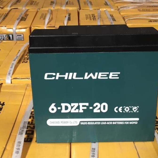 Jual Aki Vrla Chilwee 12V 20Ah 6-Dzf-20 (Aki Motor Listrik) Debezzz ...