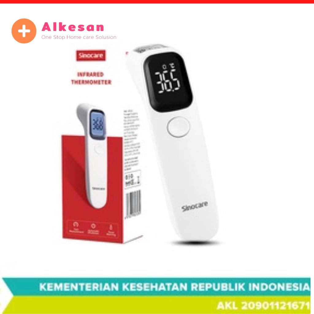 Jual Termometer Termogun Suhu Badan DIgital Bayi Anak Dewasa Sinoheart ...