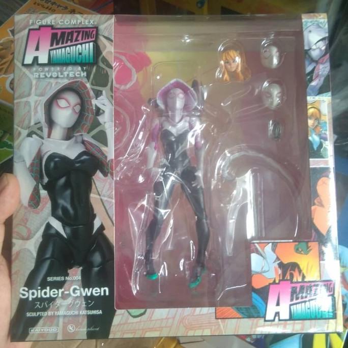 Jual Marvel Amazing Yamaguchi Revoltech No.004 Spider Gwen Figure ...