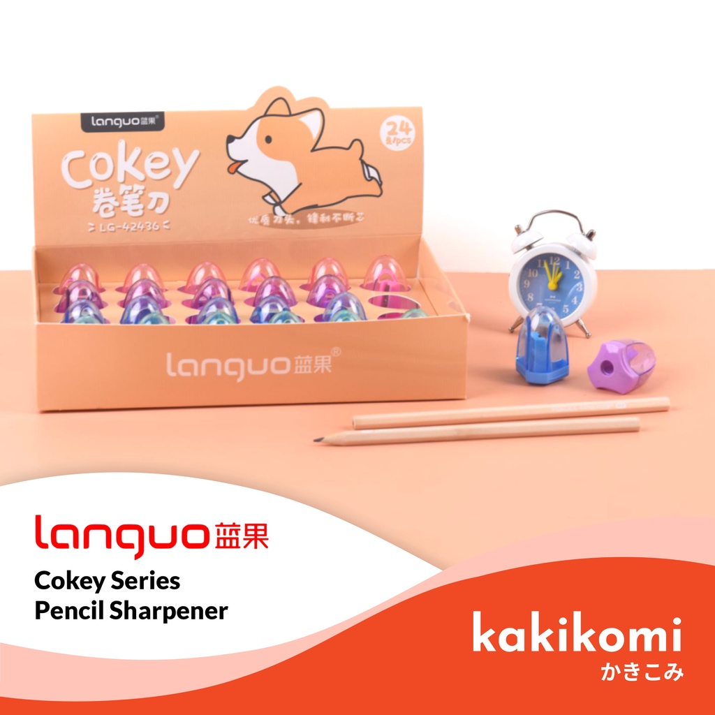 Jual Peraut Pensil Mini Languo Cokey Series Pencil Sharpener | Shopee ...