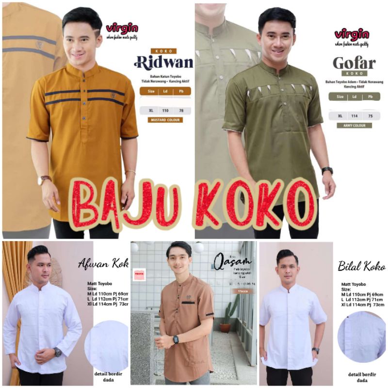 Jual BG KOKO GOFAR/KOKO RIDWAN/KOKO QASAM/KOKO BILAL/KOKO AFWAN/KOKO ...