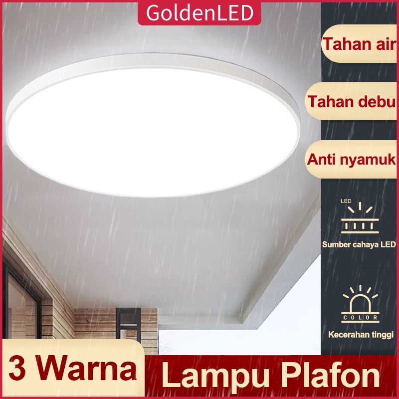 Jual Golden LED Lampu Plafon Minimalis Ceilling Lamp Lampu Hias Plafon ...
