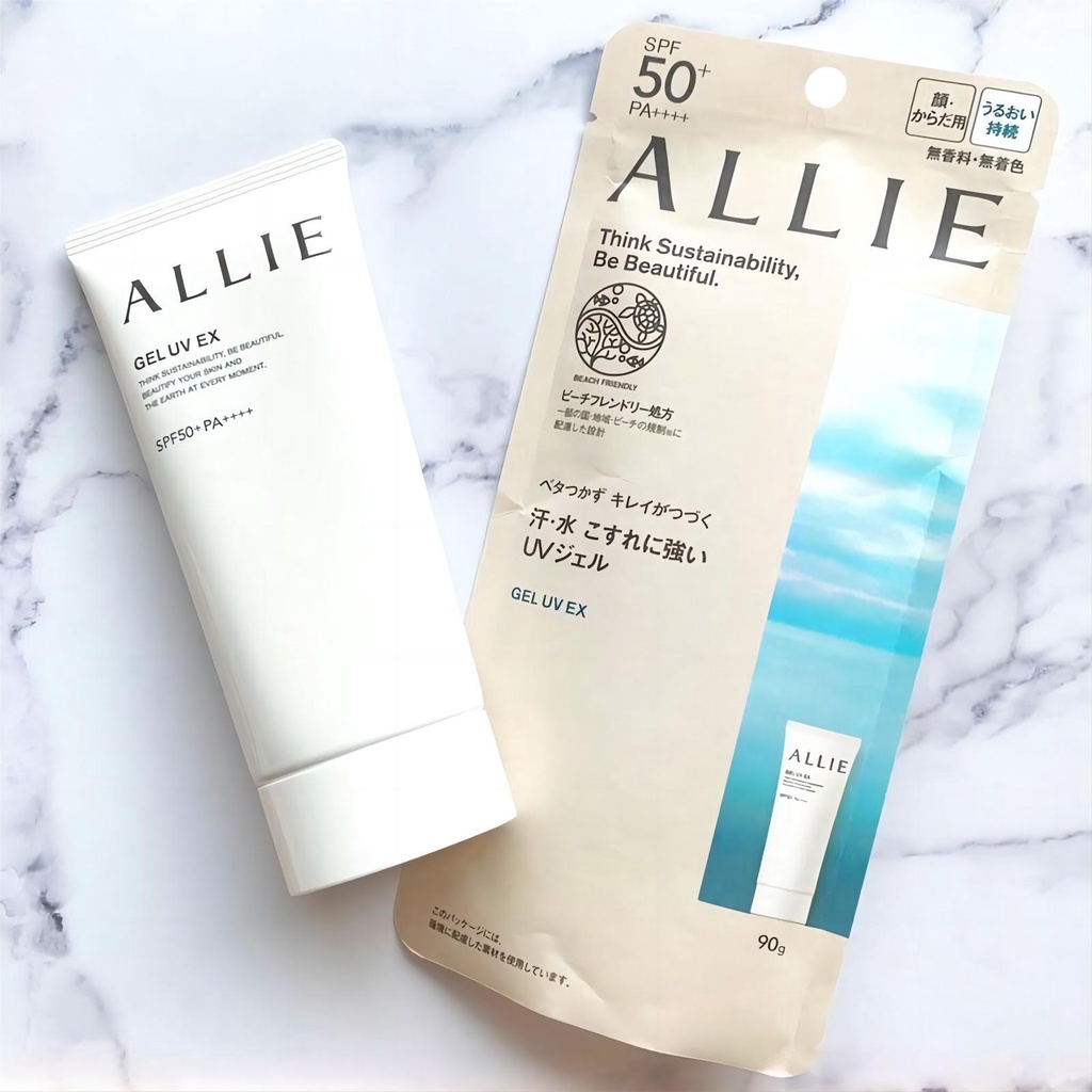 Jual [KANEBO] ALLIE SUNSCREEN CHRONO BEAUTY GEL UV EX SPF50+ PA++++90g【ORIGINAL IMPORT】 | Shopee ...