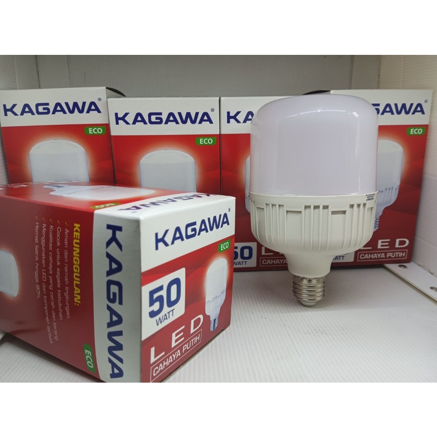 Jual Lampu LED KAGAWA ECO Capsule 50 watt cahaya putih Bohlam LED 50w ...