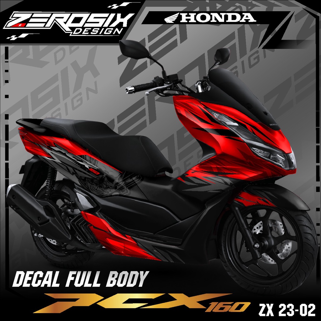 Jual Decal Sticker - Dekal Stiker Variasi Motor PCX 160 Fullbody ...