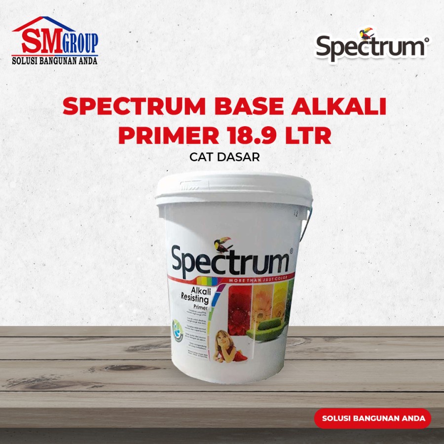 Jual Cat Dasar SPECTRUM Base Alkali Primer 3,78 Ltr | Shopee Indonesia