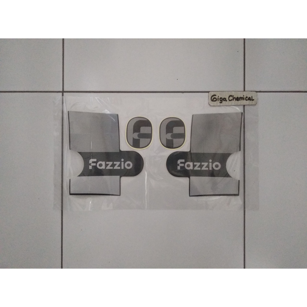 Jual Striping Sticker Lis Standart yamaha Fazio 2021 2022 Hitam ...