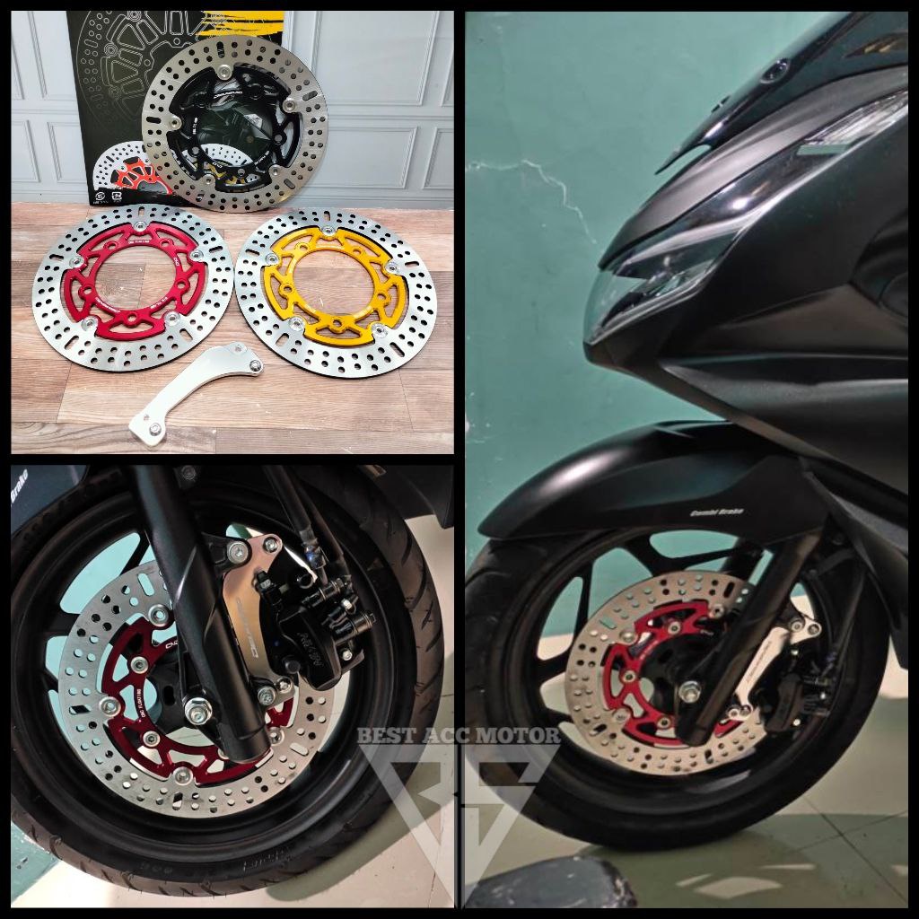 Jual PIRINGAN CAKRAM DEPAN DELKEVIC PCX 160 260MM DISC PIRINGAN DEPAN ...