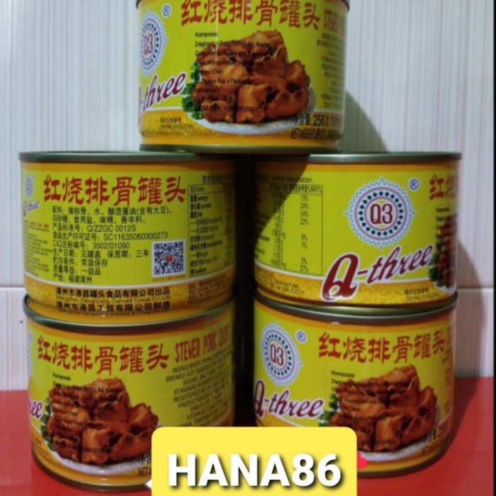 Jual Q3 STEWED PORK IGA BABI/ PAIKUT KALENG (NON HALAL) | Shopee Indonesia