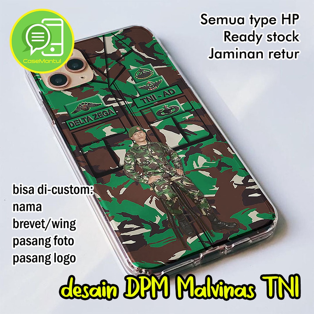 Jual Loreng DPM Malvinas TNI Tentara Nasional Indonesia Custom Case ...