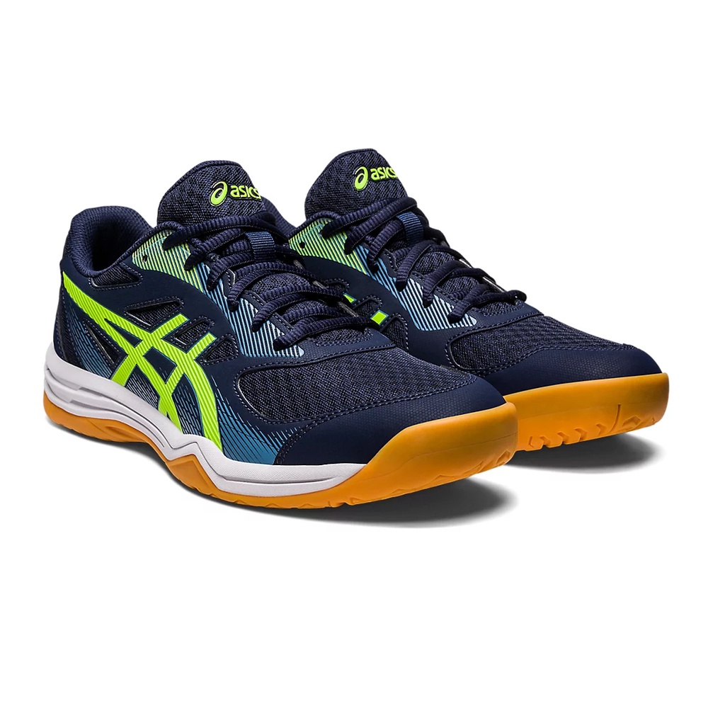 Jual Asics UPCOURT 5 Midnight Hazard Green Sepatu Voli Indoor Original ...