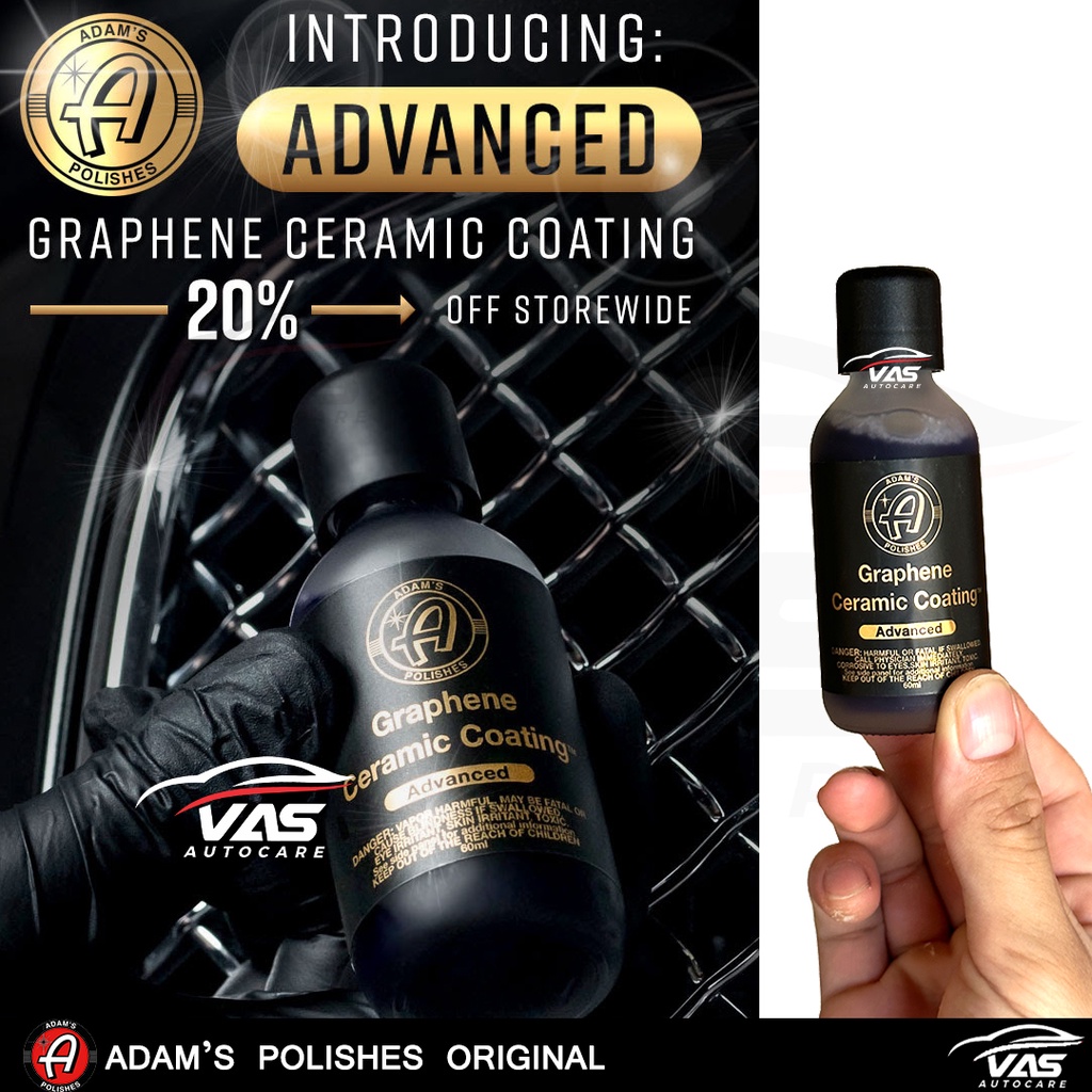 Jual Adams - Adam's Polishes Graphene Nano Ceramic Coating Advanced 60 ...