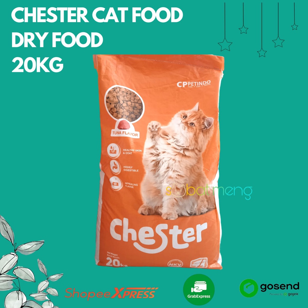 Jual CHESTER TUNA CAT FOOD 20KG | CHESTER MAKANAN KUCING | KHUSUS ...