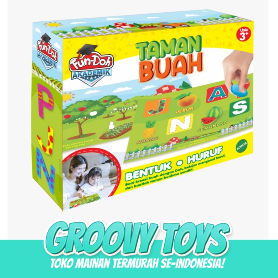 Jual Fun Doh Taman Buah - Mainan Lilin Anak FunDoh / PlayDoh | Shopee ...