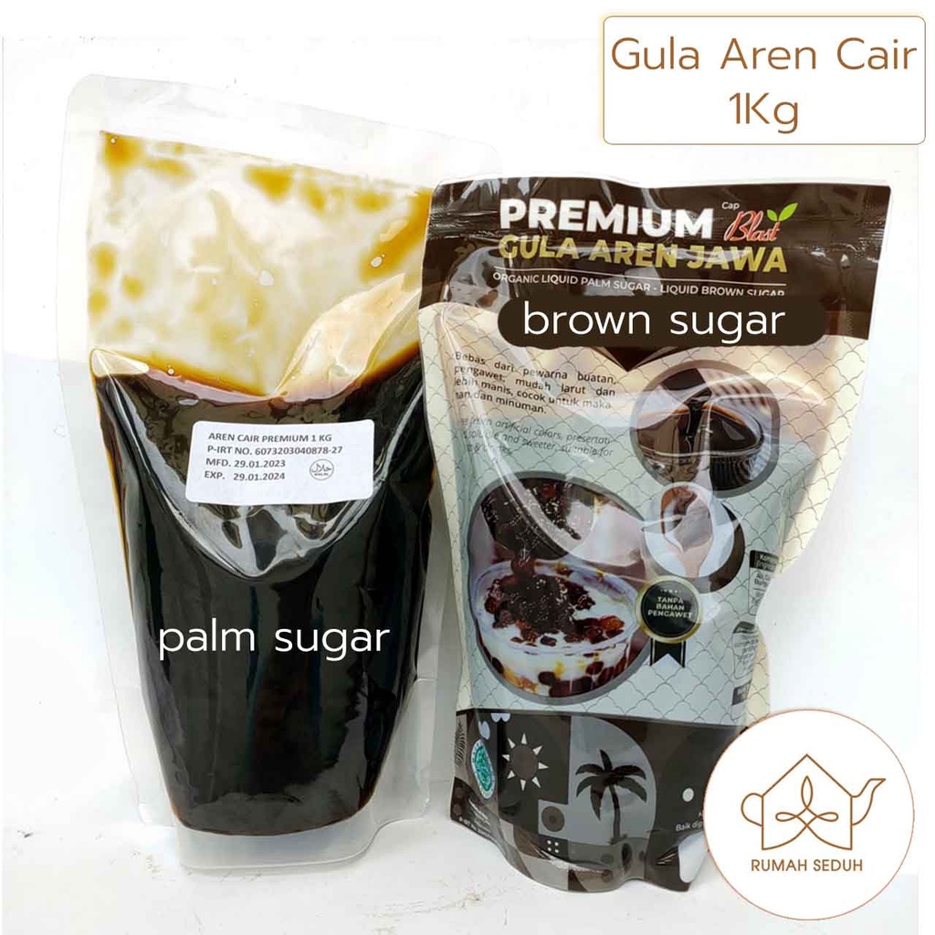 Jual Premium Gula Aren Jawa Cair 1kg - Organic Liquid Palm Sugar ...