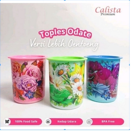 Jual Toples Calista Motif Bunga / Toples Odate / Toples Plastik ... Jual Toples Calista Motif Bunga / Toples Odate / Toples Plastik ...