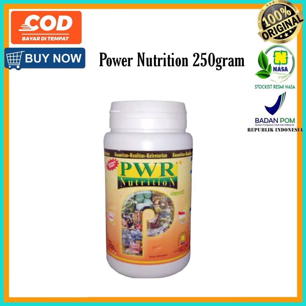 Jual PUPUK ORGANIK POWER NUTRITION NASA 250 GRAM KEMASAN PABRIK - grow ...