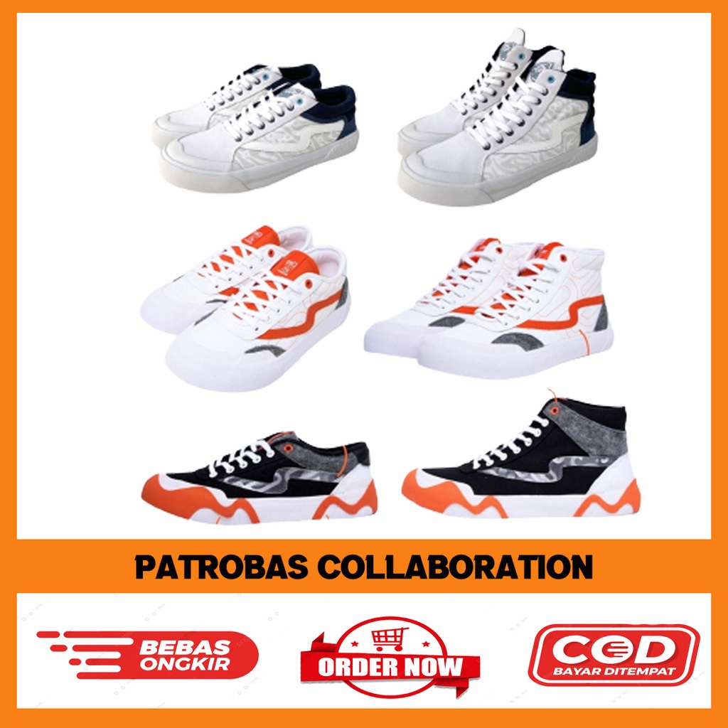 Jual Sepatu Patrobas Evos Esprot / Patrobas Cleo White/ Patrobas Cleo ...