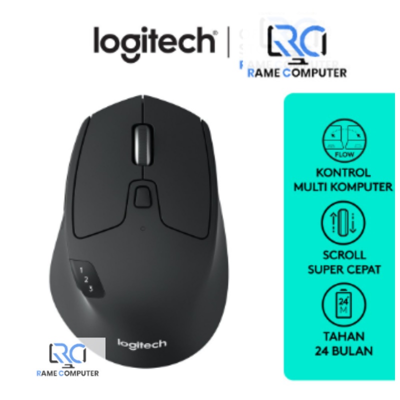 Jual Logitech M720 Triathlon Multi-device Wireless Mouse | Shopee Indonesia