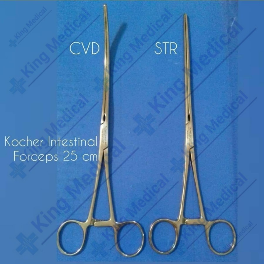 Jual Klem Usus Kocher Intestinal Clamp Forceps Premium Quality | Shopee ...