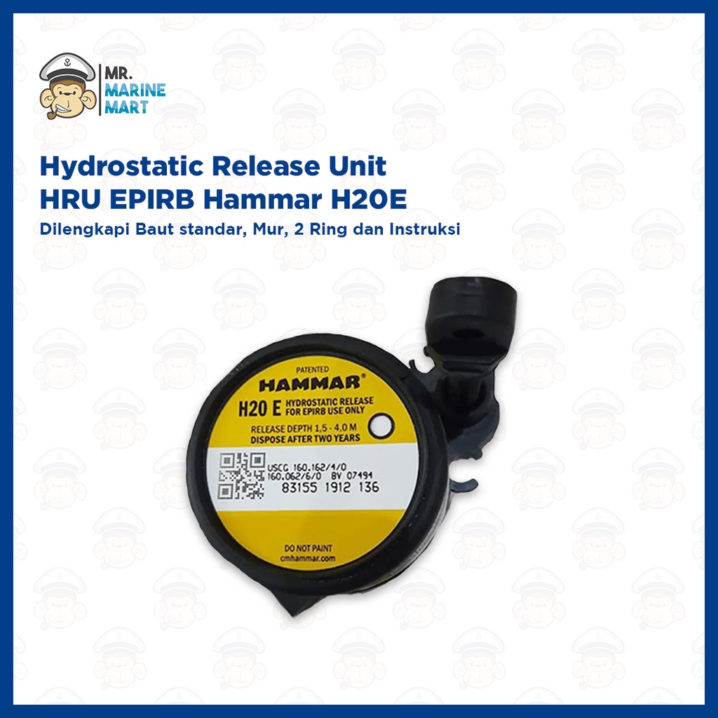 Jual Hydrostatic Release Unit HRU Epirb Hammar H20E | Shopee Indonesia