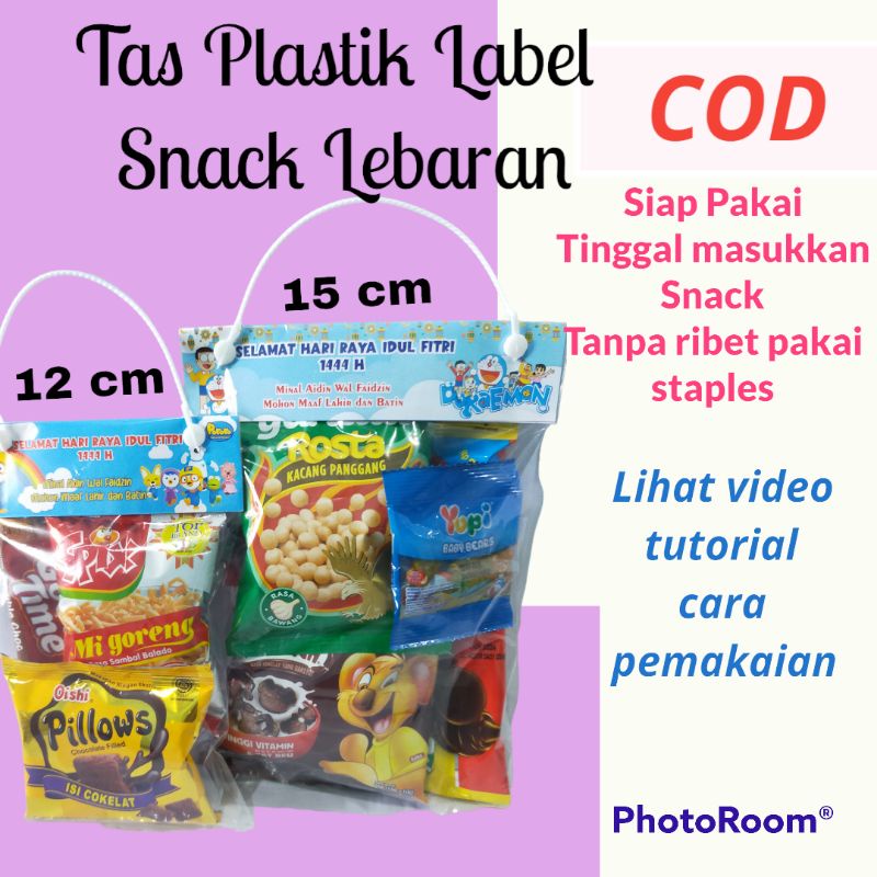 Jual 10 Plastik Label Lebaran Idul Fitri 12x20 | Shopee Indonesia