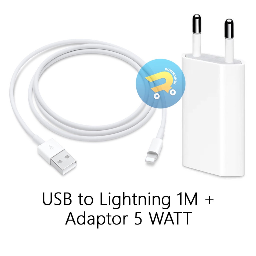 Jual CHARGER IP CHIP E75 8IC / ADAPTER IP 5W - LIGHTNING IP - KABEL ...
