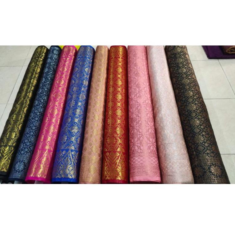 Jual Produk Asli [Gratis Mini Gold] Songket Semi palembang,songket ...