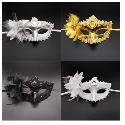 Jual Topeng Pesta / Topeng Glitter / Party mask Glitter Mewah/ Topeng ...