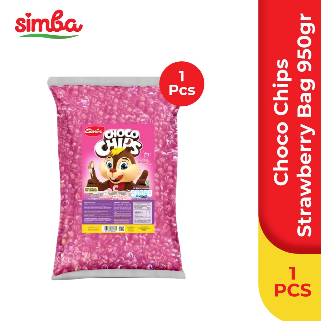 Jual Simba Choco Chips Sereal Strawberry 950 gr | Shopee Indonesia