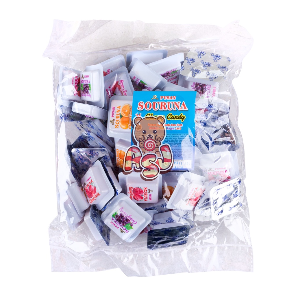 Jual PERMEN PUSAN MARBLE ASSORTED GUM ISI 60 X 3GR | Shopee Indonesia