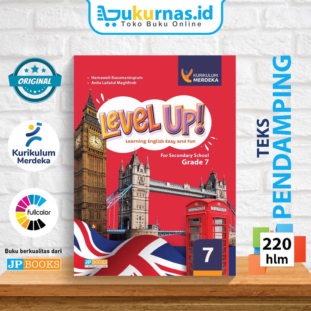 Jual Buku Teks Pendamping Bahasa Inggris SMP/MTs Kelas 7 Kurikulum Merdeka - JPBOOKS | Shopee ...