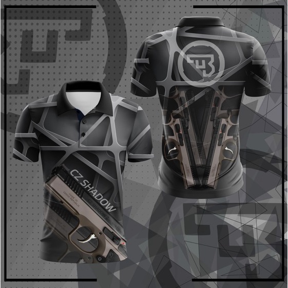 Jual Baju Kaos Jersey Perbakin Menembak Shooting IPSC Glock Premium UV ...