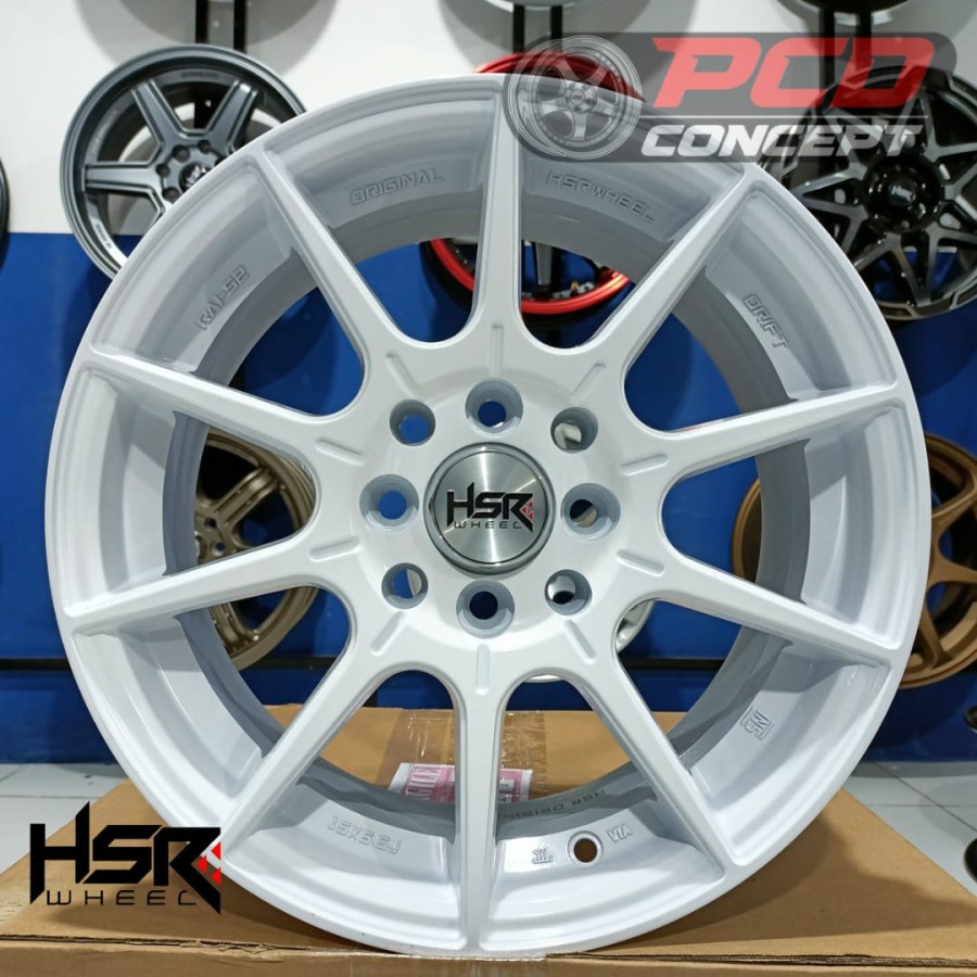 Jual VELG MOBIL RAI-S3 TERBARU RING 15 WARNA PUTIH COCOK UNTUK MOBIL BRIO AGYA CALYA SIGRA ...