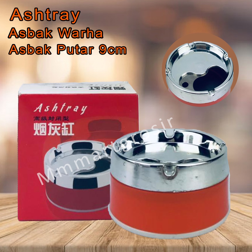 Jual Ashtray / Asbak Warha / Asbak Putar / 9cm | Shopee Indonesia